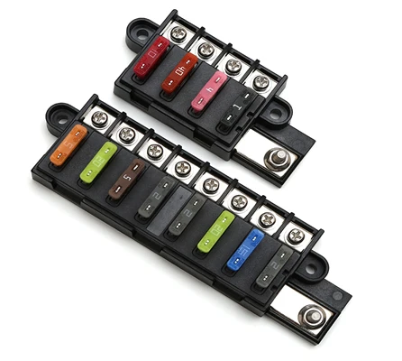 St Blade Compact Fuse Blocks 4 8 Circuits Provides Surface Mount ...