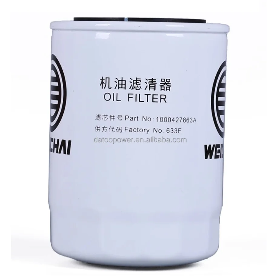 Weichai WP2.3 Diesel Engine Oil Filter 1000427863A 1000427863 for Truck ...