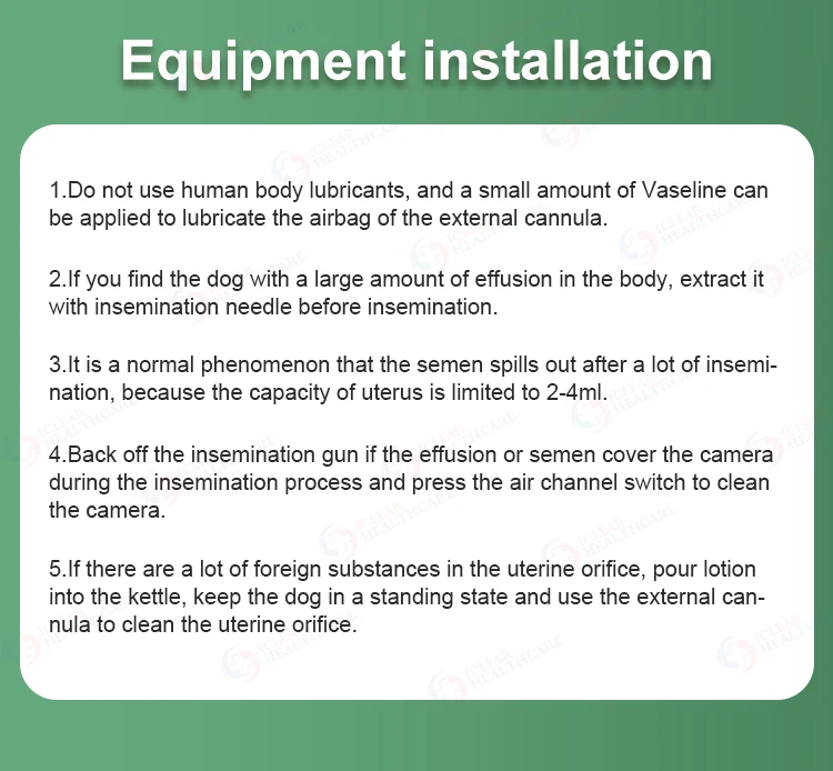 Canine TCI Insemination Gun - Advanced Obstetric Appliance