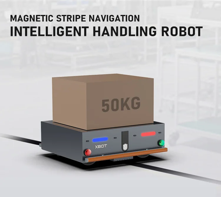 XBOT 50KG AGV Robot - Intelligent Chassis for Material Handling