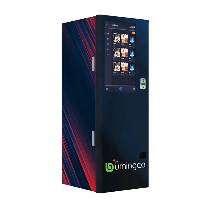 Land Touch Screen Gym Cold Mixed Drink Coffee Protein Shake Vending ...