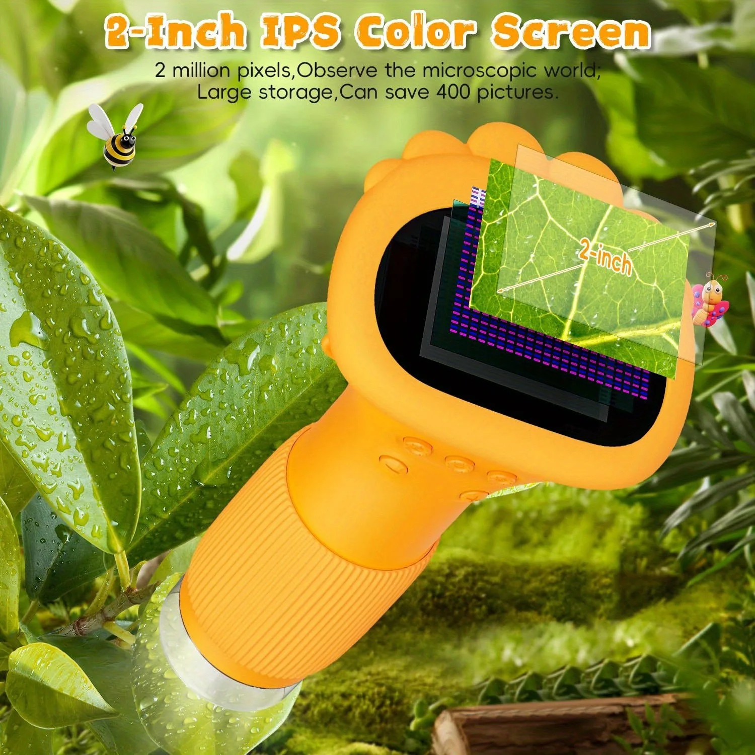 Portable Handheld Digital Magnifier 2MP 1000X HD Children Kids ...