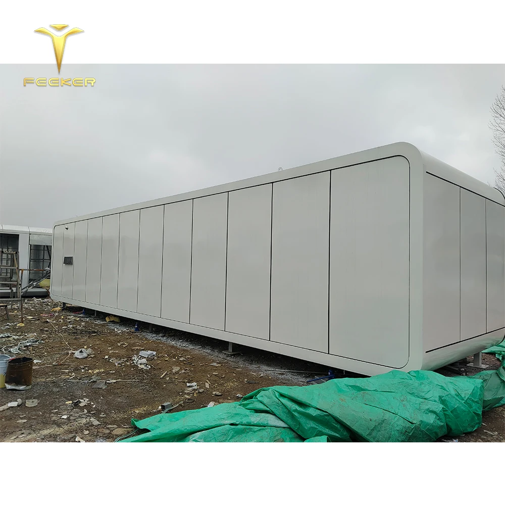 Modern Modular 20ft Pod: The Smart Movable Two-Story Apple Cabin ...