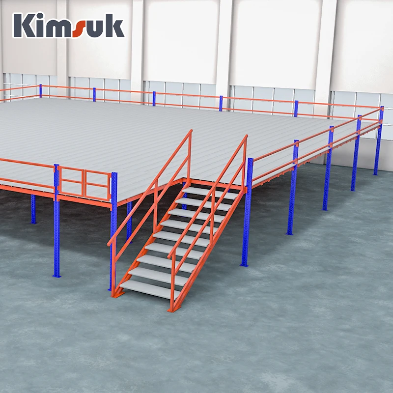 Heavy Duty Mezzanine Floor Rack - Customized Pallet Storage