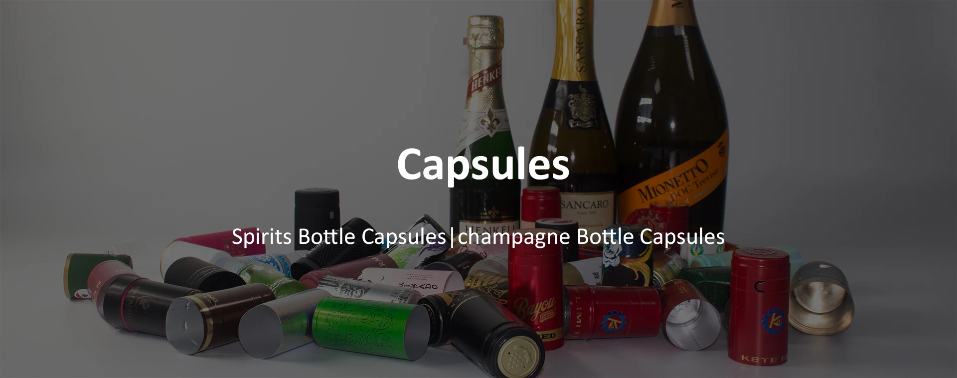 Embossed Champagne Aluminium Foil Caps For Wine Bottles Wine Cap Pvc ...