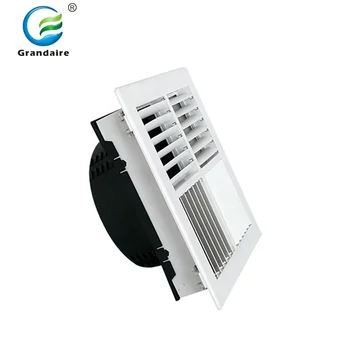 Hvac Abs Square Ceiling Air Vent Diffuser Plastic Multi-directional ...
