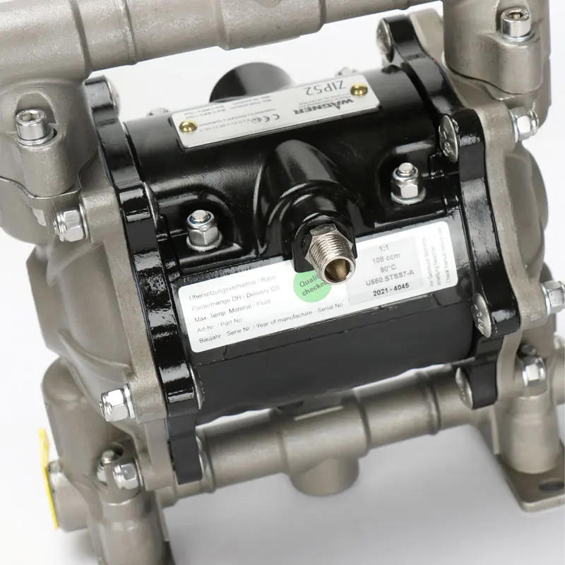 Wagner Zip 52 (U550.STSS7) Rvs Dubbele Membraanpomp Zip52 Air Operated ...