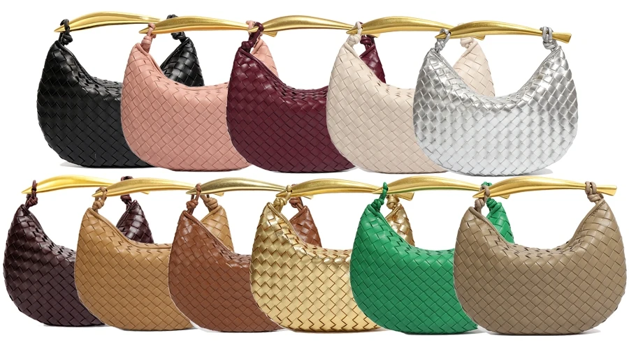 Shop Our Handmade Woven Shoulder PU Handbags - Spring/summer 2024