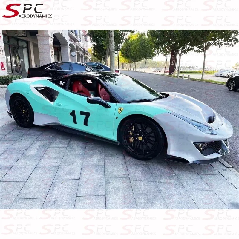 SPC 488 Pista Body Kit - Dry Carbon Fiber Upgrade for Ferrari 488 GTB
