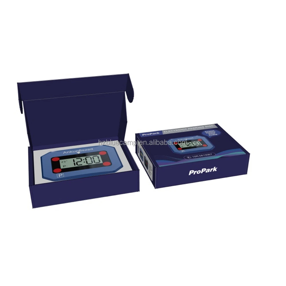 E1 Approved Car Parking Disc Timer Clock Digital Electric Parking Disc ...