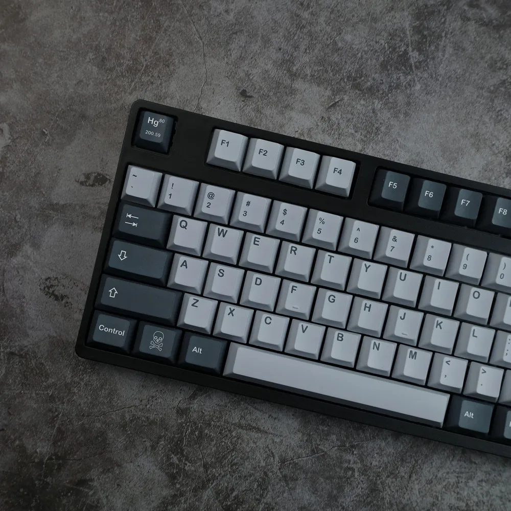 142 Keys Gmk Mercury Keycaps With Pbt Cherry Profile Keycaps For ...