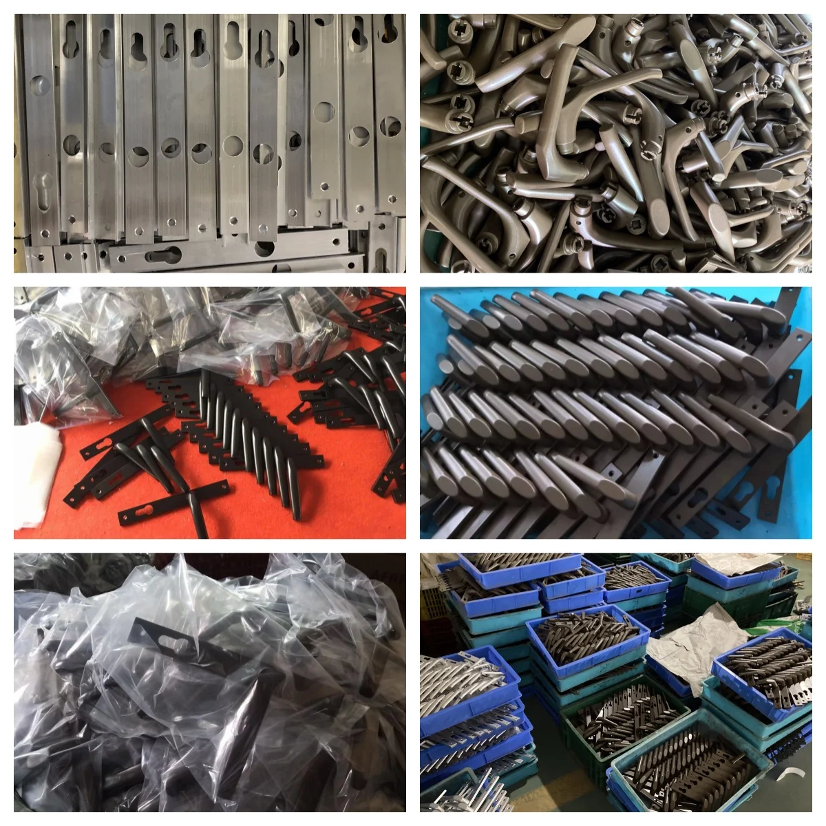 Heavy Duty Aluminium Door Pull Handle Spring Load Handle For Door Lever ...