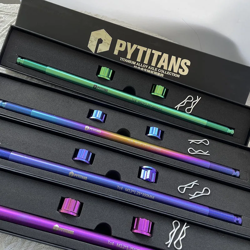 High Quality Motorcycle Universal Type Motorcycle Titanium Axles Gr5 ...