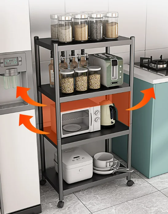 Modern Metal Rack Kitchen Dish Rack Storage Display Shelves - Buy ...