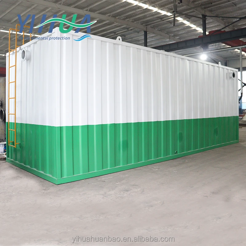 Containerized Mbr/mbbr Municipal Wastewater Treatment Equipment ...