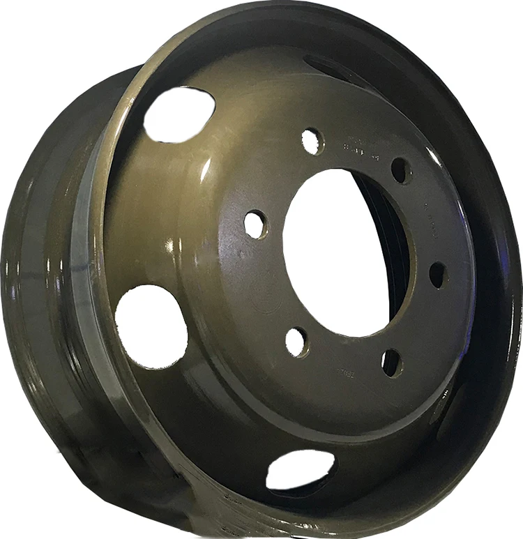 19 Inch Steel Wheels 19.5*6.75 Truck Tubeless Steel Wheel Rims High ...