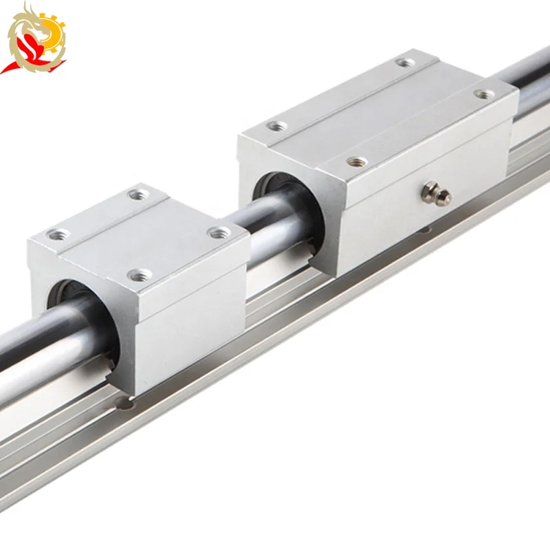 Sbr20 Sbr20uu Sbr20luu Aluminium Linear Ball Slide Rail Circular Linear Motion Guide - Buy ...
