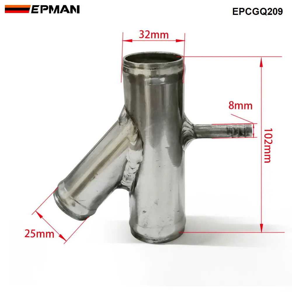 EPMAN Aluminium Coolant Hose Connector for VW Jetta Golf