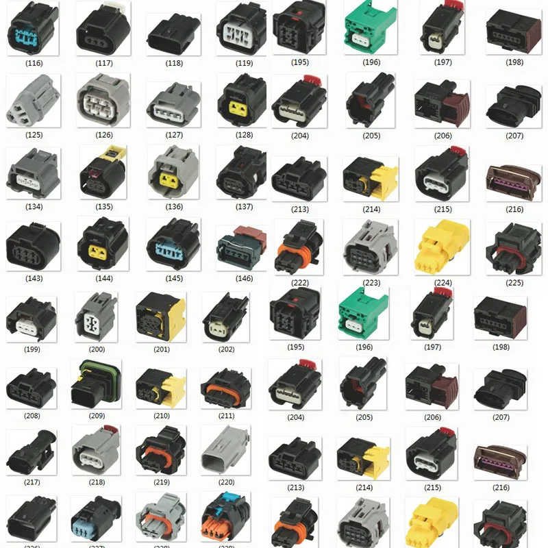 2 Pin Auto Electrical Wire Plug Connector DJ7023Y-0.6-21