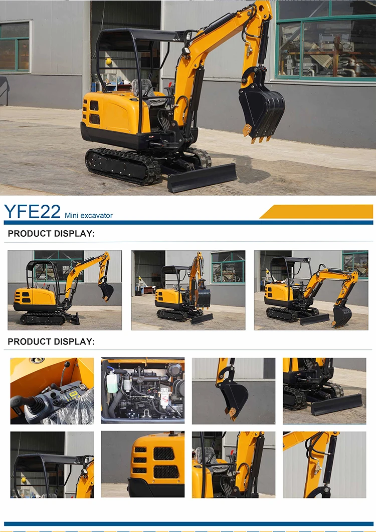 Infront Mini Excavators - High Power, Reliable Diggers
