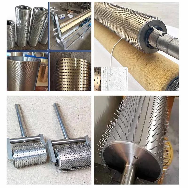 Factory Support Perforation Roller Film Hole Punching Pin Roller - Buy ...