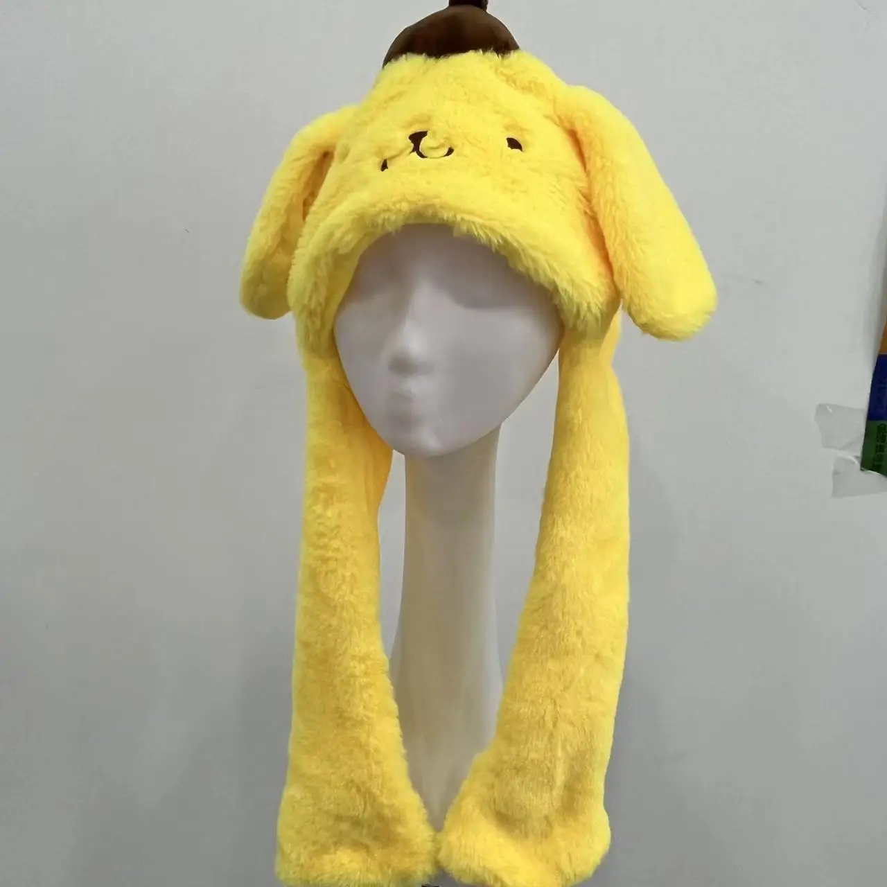 Kawaii Sanrio Hat Cinnamoroll Accessories Cute Plush Hat Keep Warm ...