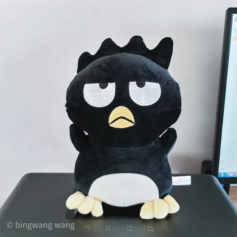 Sanrio Bad Badtz Maru Plush Toy Soft Cute Japanese Style Anime Black ...