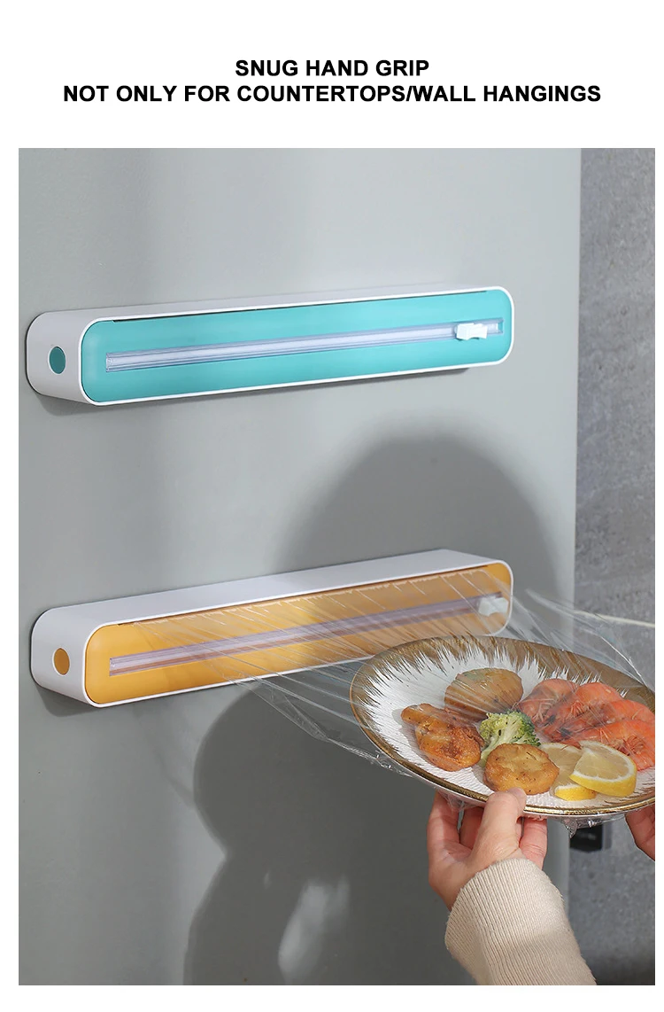 Modern Design Kitchen Accessories 2 in 1 Food Film Dispenser Wrap ...