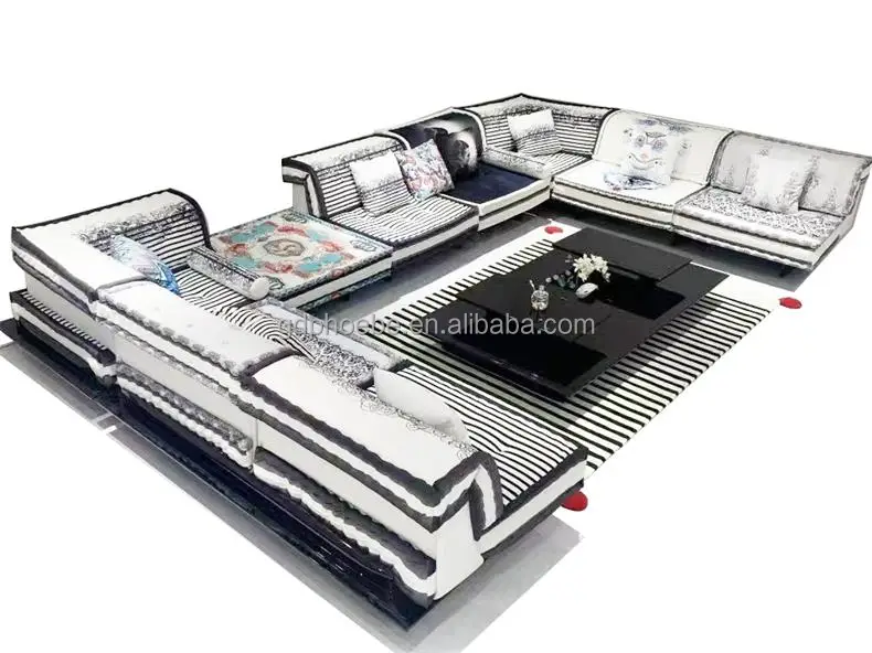 Arabic Majlis Floor Sofa Set - Luxurious Middle East Style