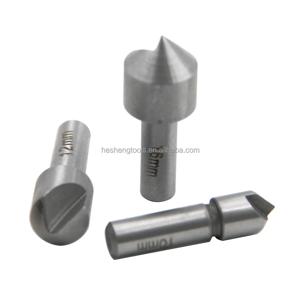 3pcs Hss 90 Degree Single Blade Chamferer Other Milling Cutters Rose ...