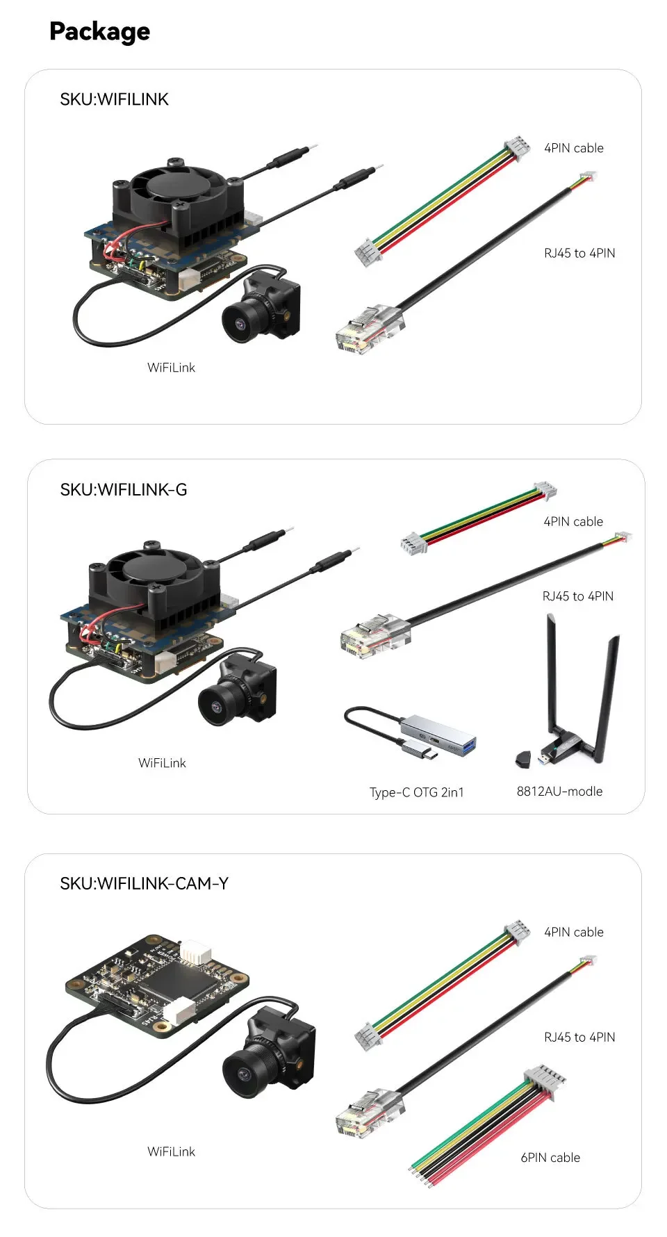 Runcam Wifilink HD Digital FPV for RC Drone VTX Camera