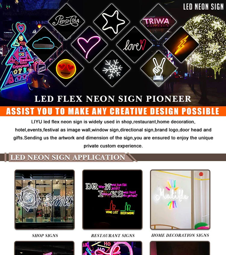 Custom Outdoor Steel Neon Signage Led Neon Sign - Buy Led Signage,Neon ...