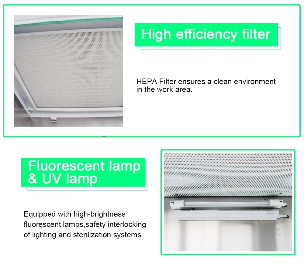 Benovor PCR Cabinet - Tabletop Cleanbench for Lab Safety