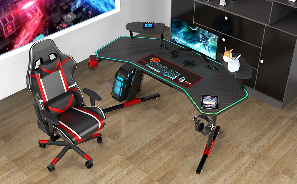 AOR ESPORT M8 Gaming Desk - Adjustable, Portable, and Stylish