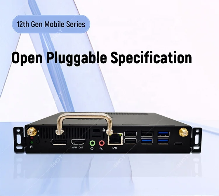 NEW Industrial OPS PC I7/i5/i3 DDR4 Intel CPU 12th Gen OPS Mini PC I5 ...
