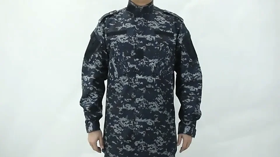 Outdoor Tactical Combat Uniforms Tactical Fatigue Camo Combat Ripstop ...