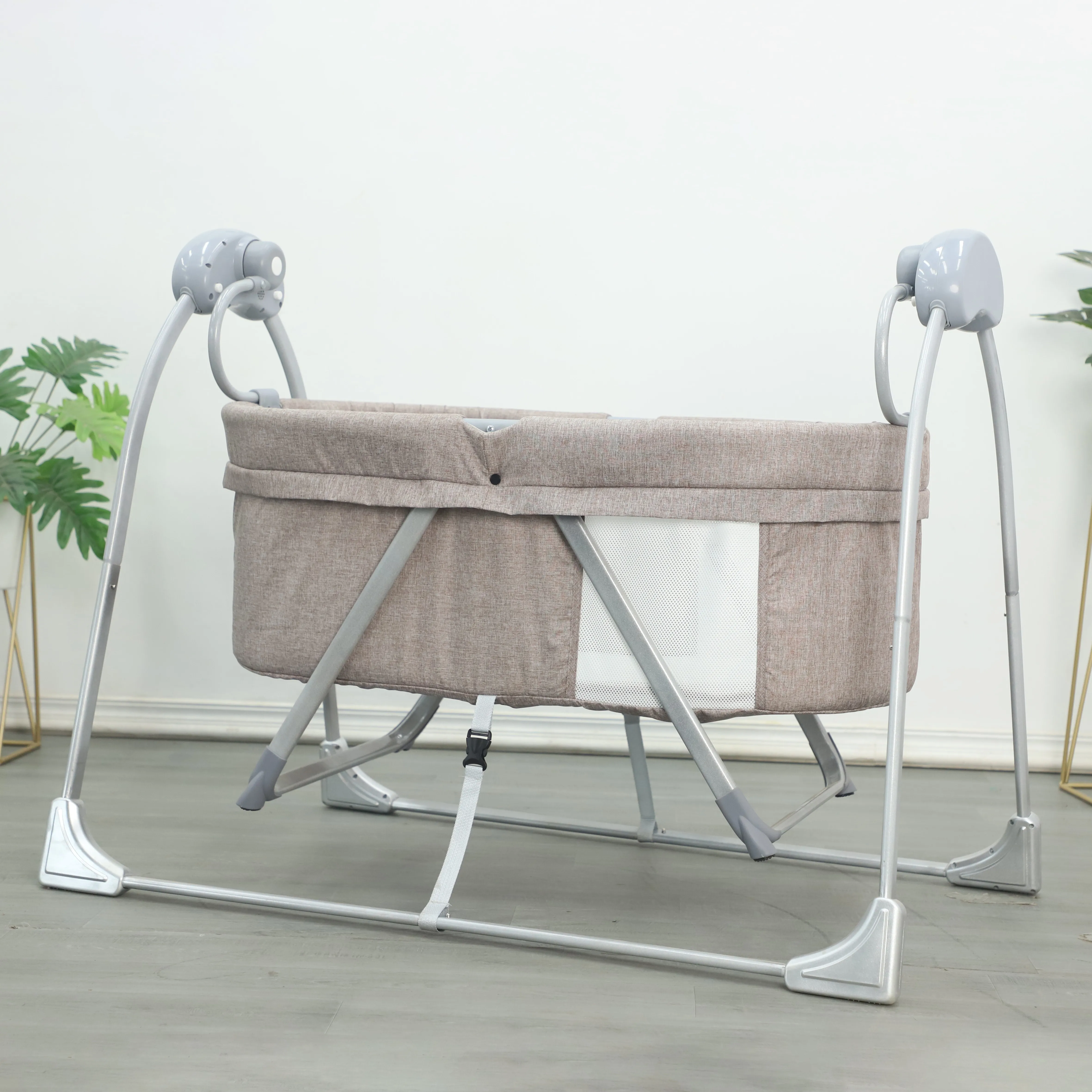 Multi Functional Detachable Use Automatic CradleBaby Rocker Bassinet ...