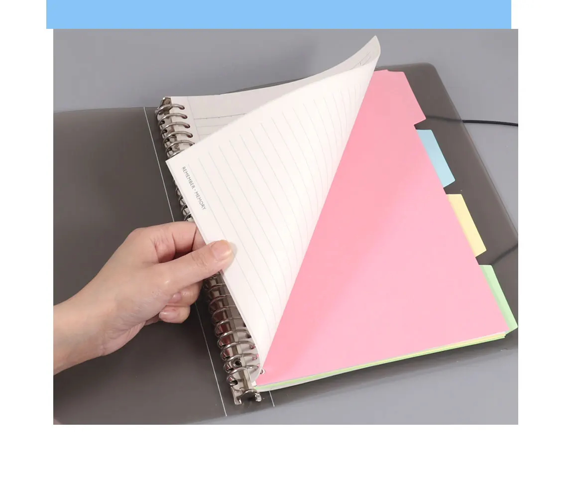 Foska Stationery Student 80gsm Loose-leaf A5 B5 Note Books - Buy ...