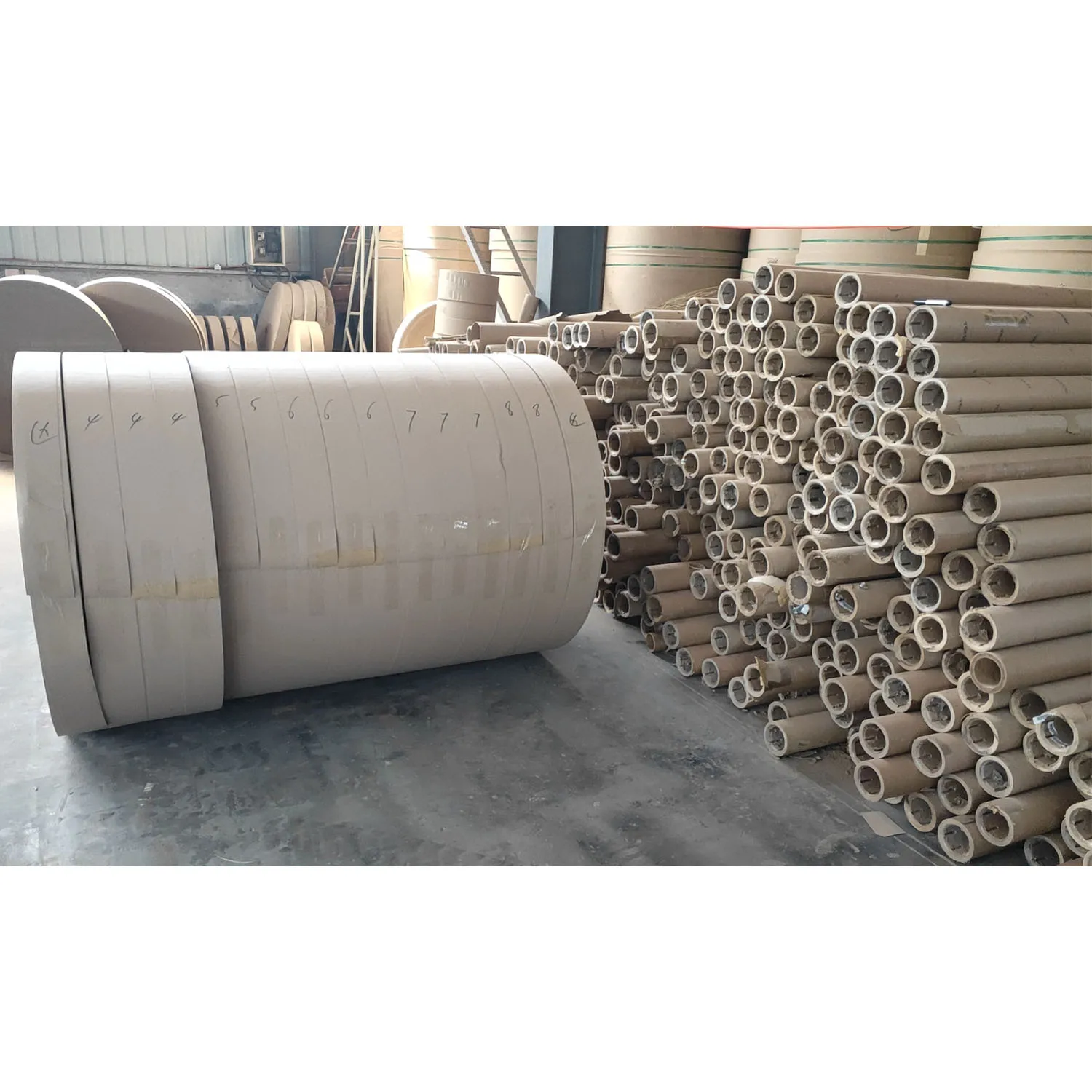 Maxi Tissue Paper Core Roll Slitting Machine - Kraft Paper Cutter
