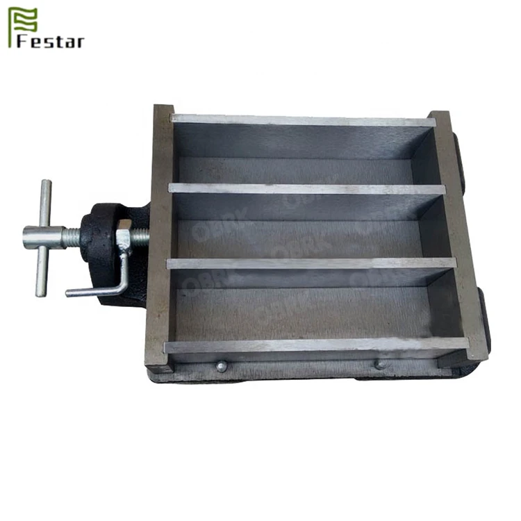 Concrete Cast Iron Mortar Test Mold 3 Gang - Buy Cast Test Mold,Cast ...