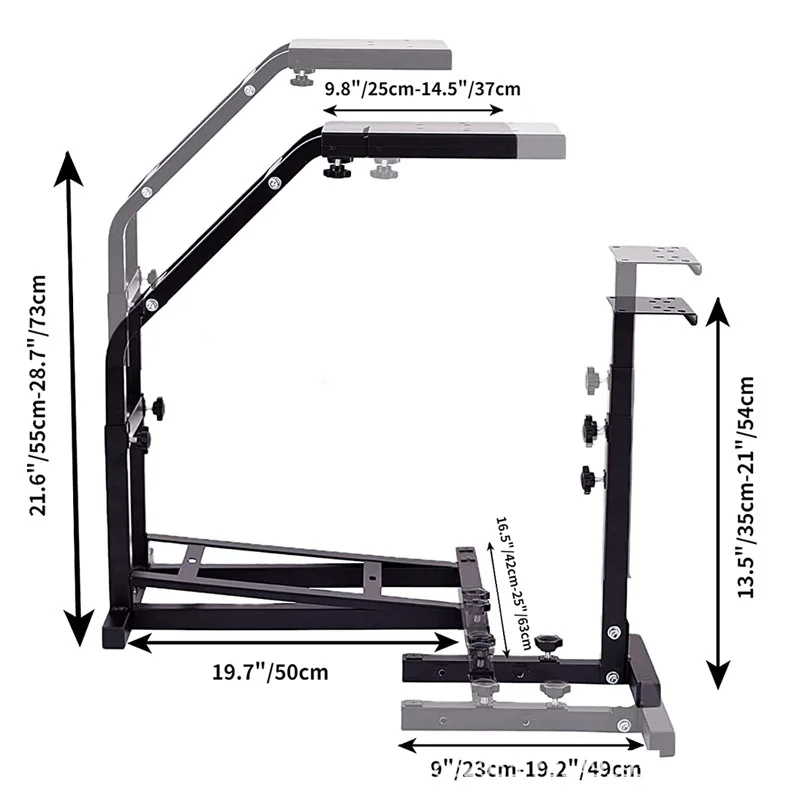 High Quality Car Simulator Driving Racing Wheel Stand Adjustable For ...