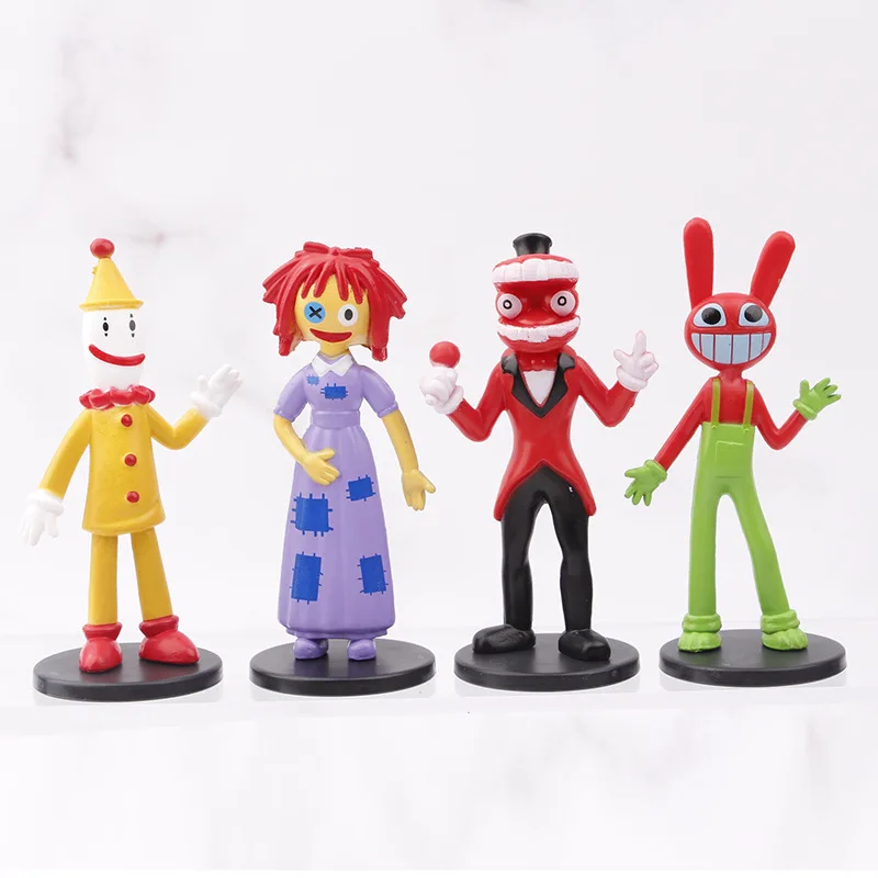 New Movie The Amazing Digital Circus Pvc Toy Joker Pomni Jax Digital ...