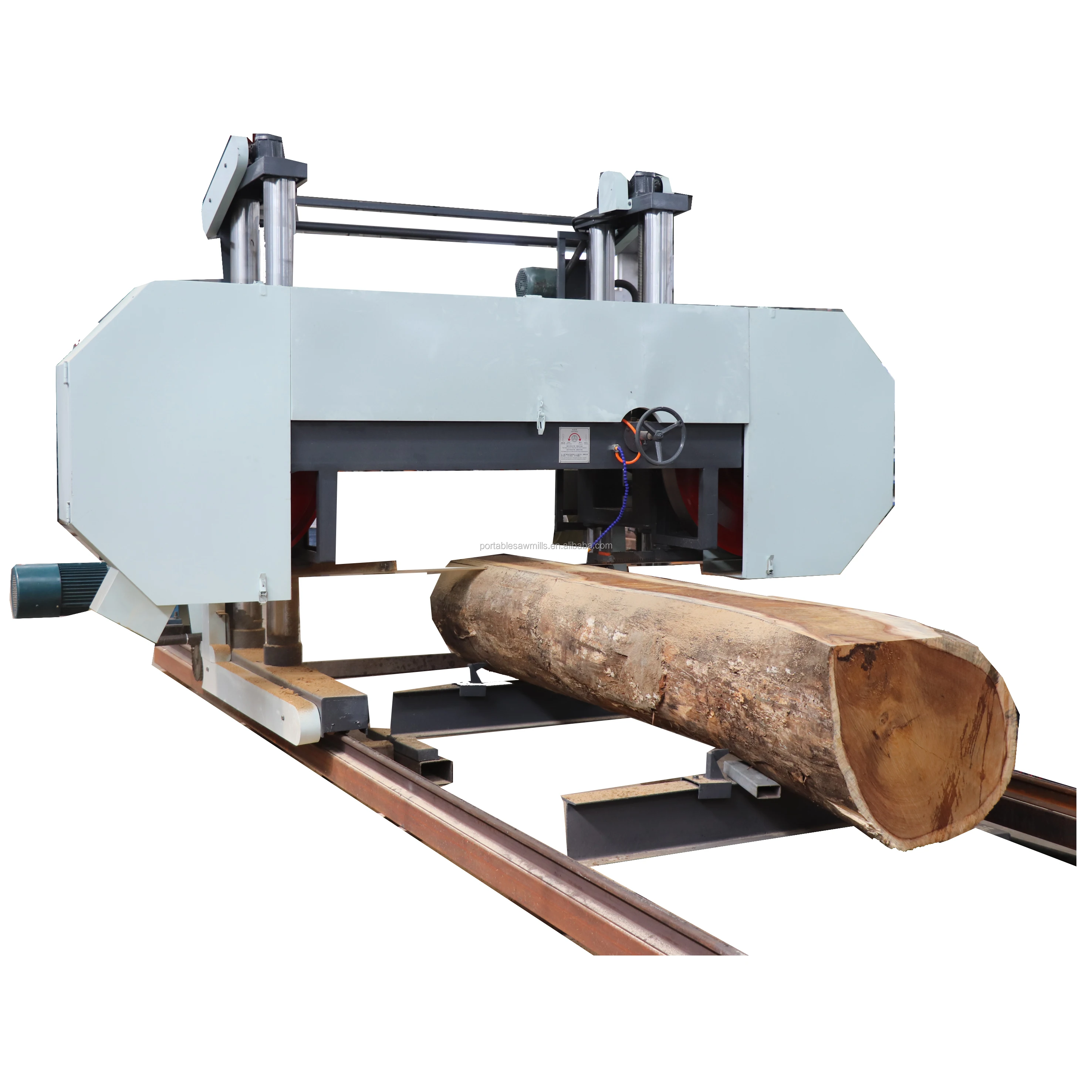 Heavy-duty Cnc Wood Saw Machine Vertical Band Sawmill Commercial Log ...