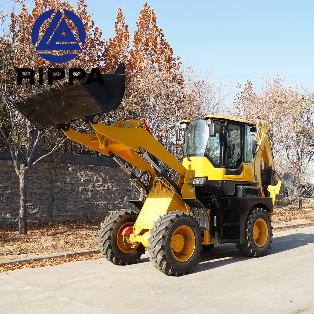 Rippa Retroexcavadora Chinese Backhoe Loader Construction Machinery New ...