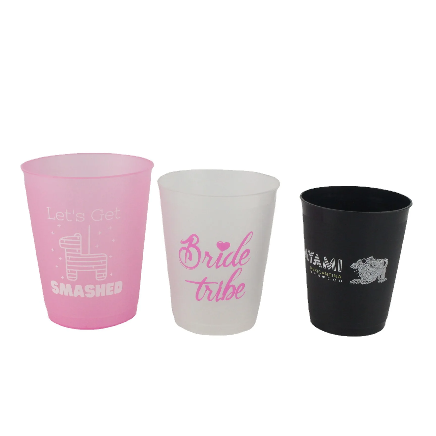 12 Oz 16 Oz Plastic Disposable Frosted Cup Sports Cup Juice Cup Oem ...