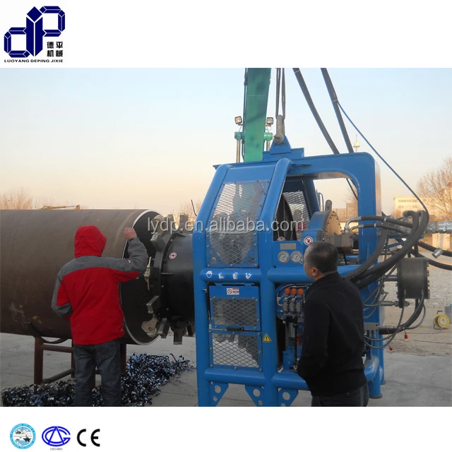 DPFM1224 OEM tube end beveling machine steel pipe facing machine ...