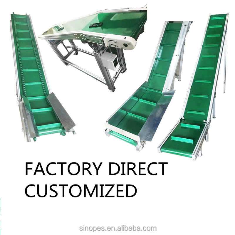 Customized Powered Stainless Steel Conveying Equipment Speed Adjusted ...