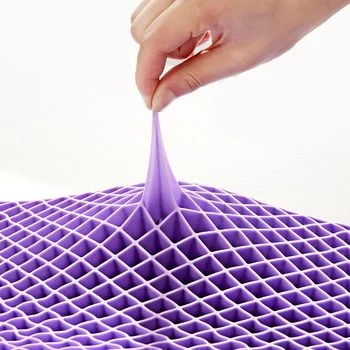 Wholesale Single Size Polymer Gel Grid Mattress Toppers