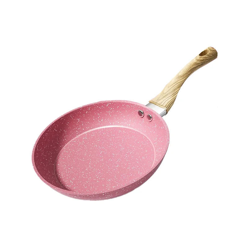 Factory Wholesale Home Kitchen Forged Fry Pan Pressed Aluminum Cookware ...