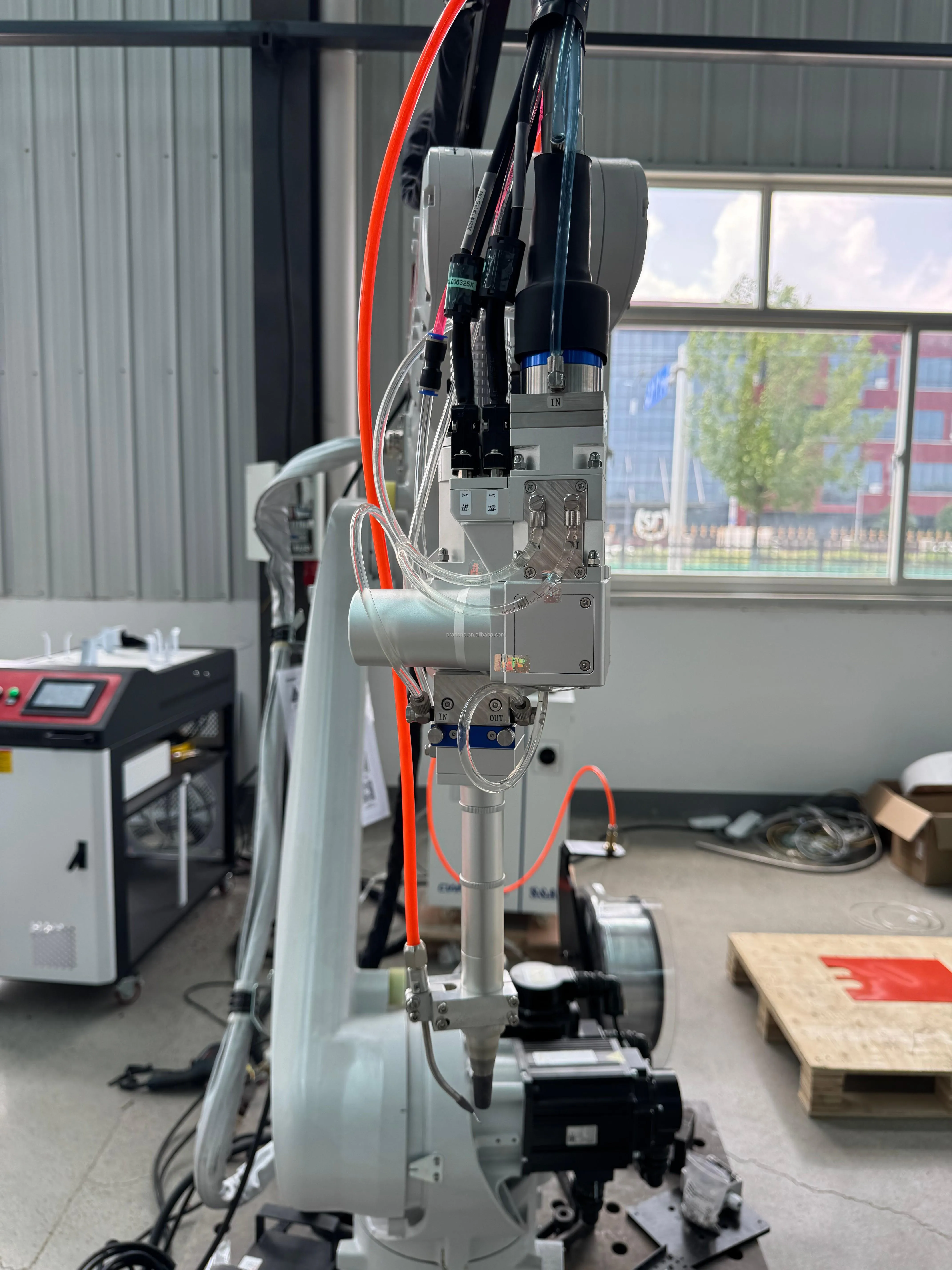 Robot Welding 3D Welding Table with Six Axis Robotic Arm